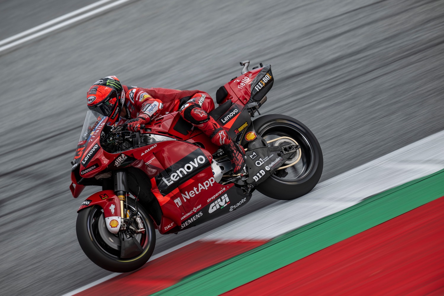 Ducati front row lockout in the Austrian GP with Bagnaia second, Miller ...