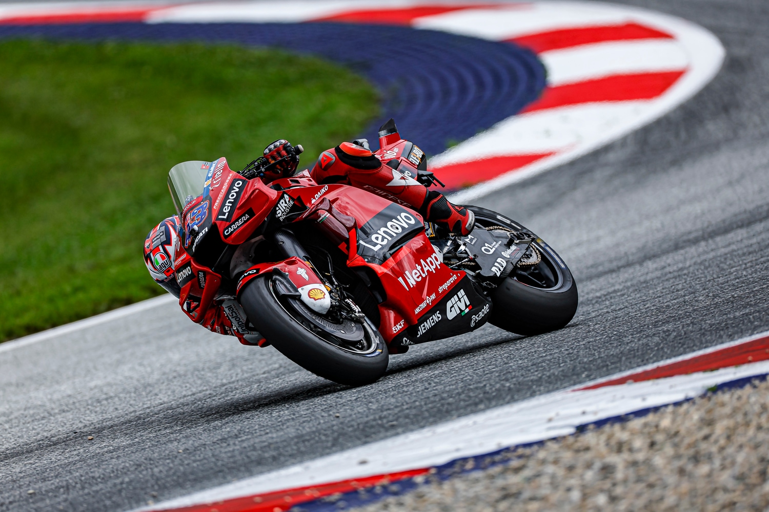 Ducati front row lockout in the Austrian GP with Bagnaia second, Miller ...