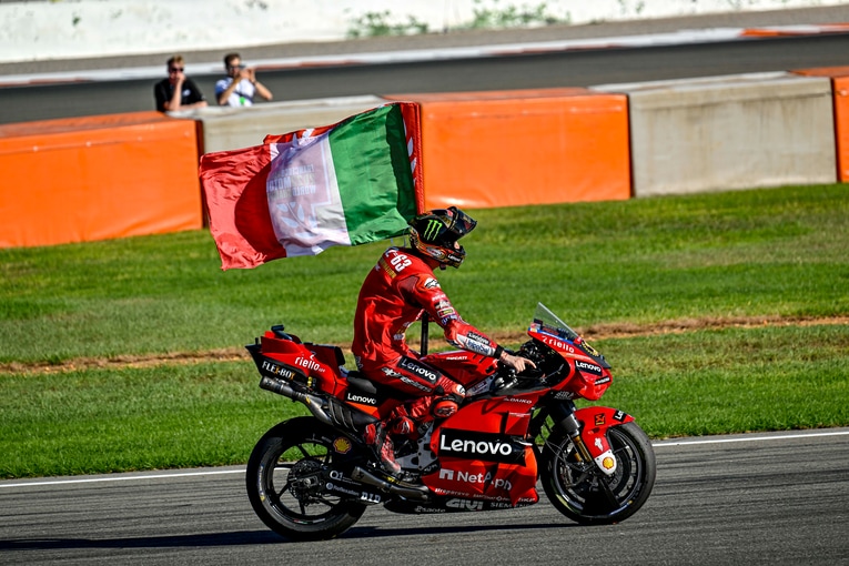 2022 World Champions: Ducati's best ever MotoGP season in numbers.